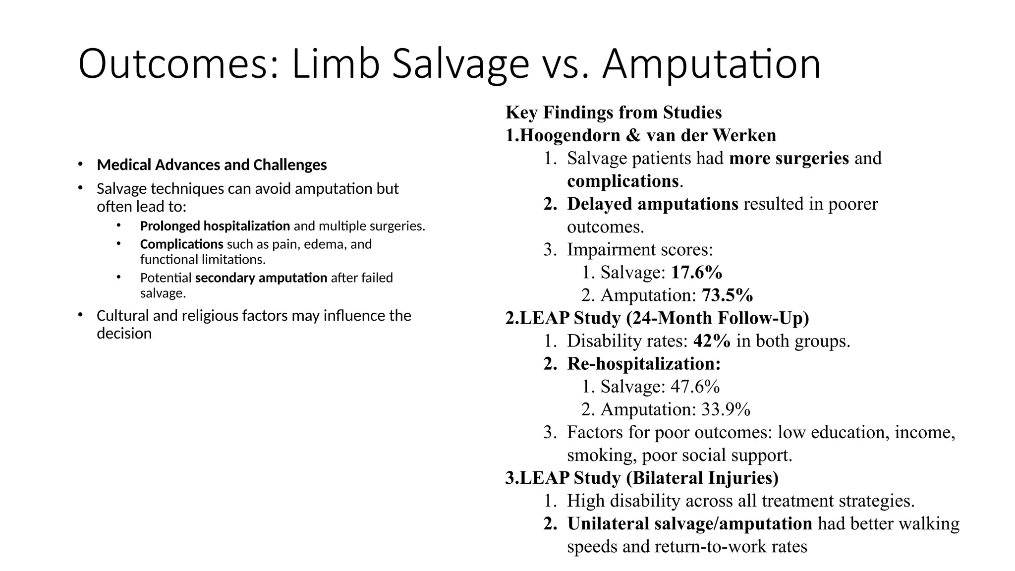Mangled Extremity- A comprehensive Guidelines of Management | PPTX