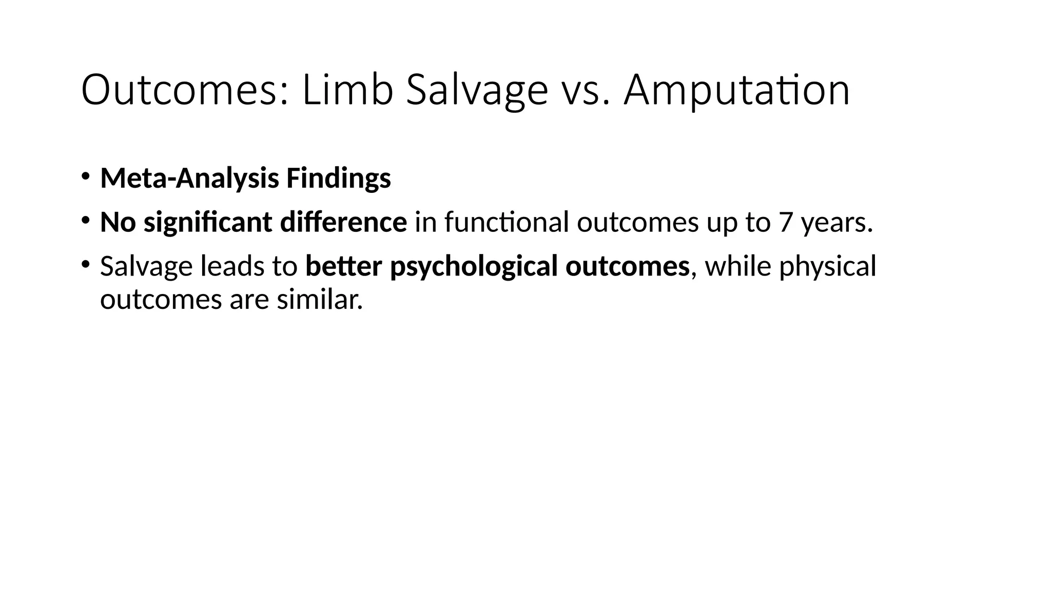 Mangled Extremity- A comprehensive Guidelines of Management | PPTX