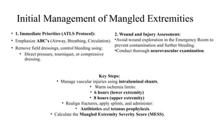 Mangled Extremity- A comprehensive Guidelines of Management | PPT