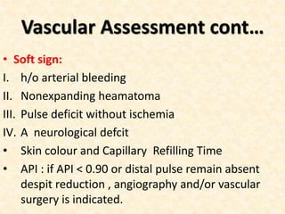 Mangled extremity and it’s management | PPTX