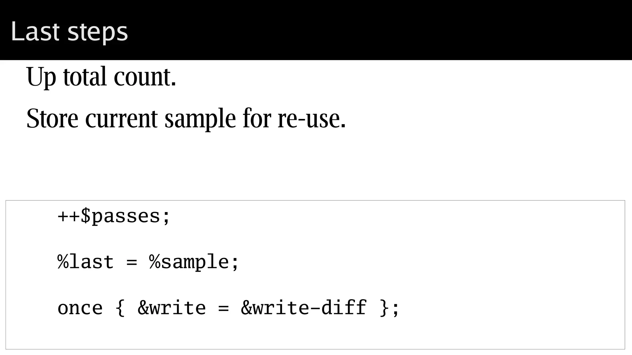 Memory Manglement in Raku | PPT