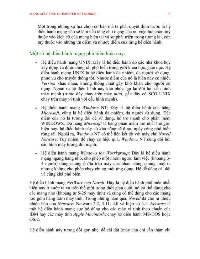 Mang may tinh | PDF
