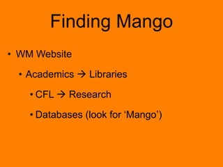 Mango Language Learning Software | PPT