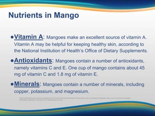 Mango | PPTX