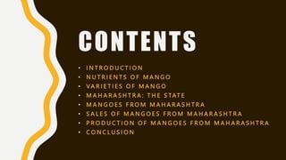 mango from maharastra economic poin.pptx