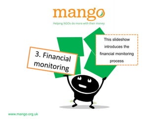 introduction to financial monitoring | PPSX