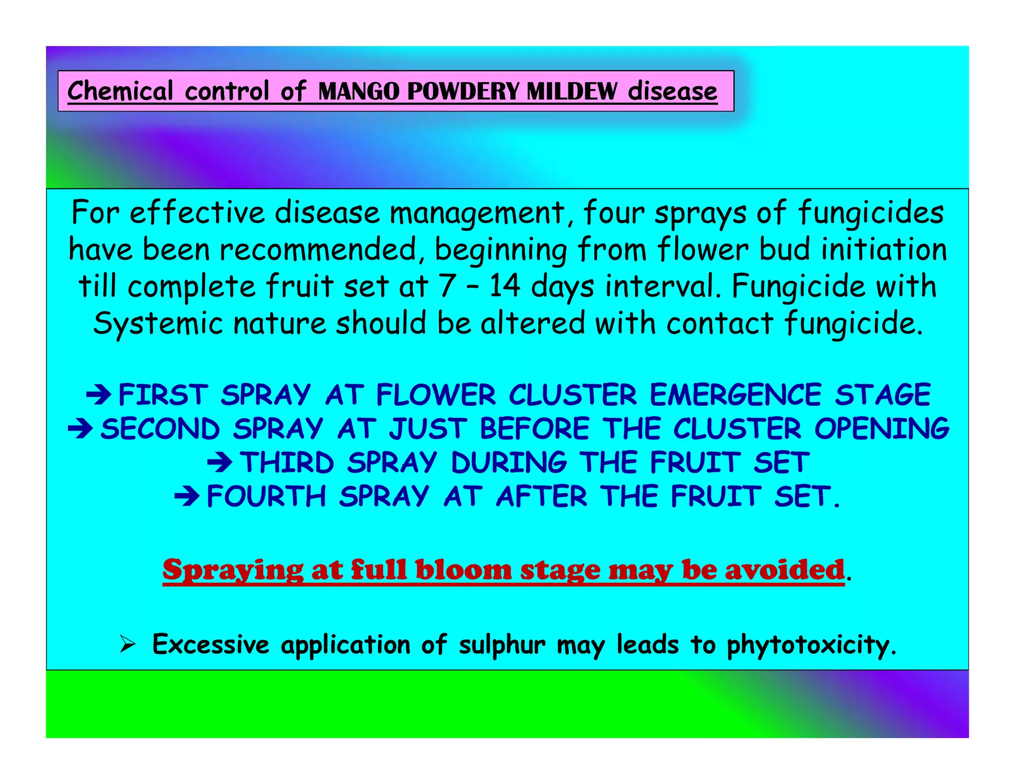 Mango diseases and its management | PDF