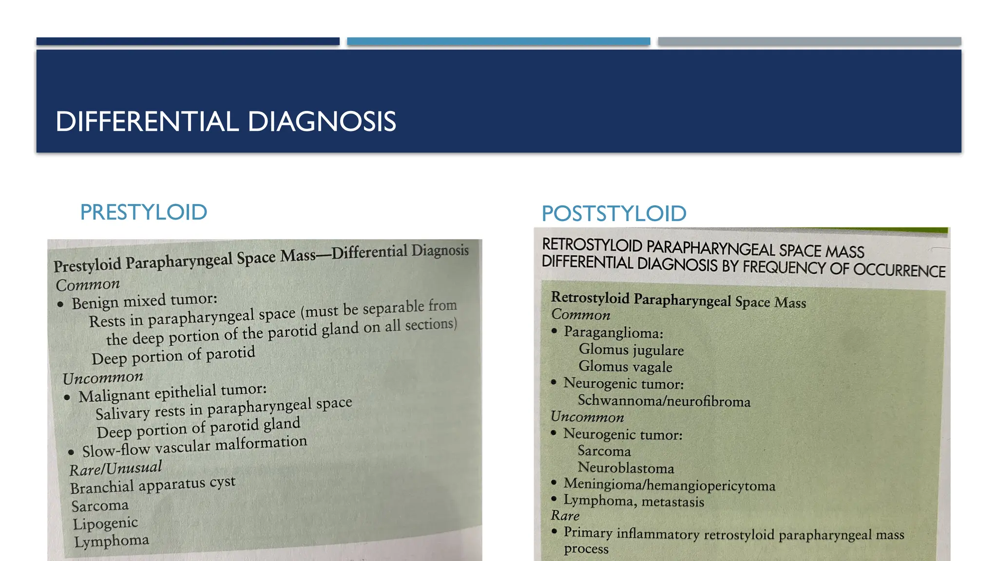 Management of parapharyngeal space tumours.pptx