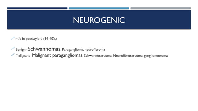 Management of parapharyngeal space tumours.pptx