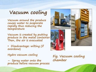 Mango fruit precooling techniques | PPTX