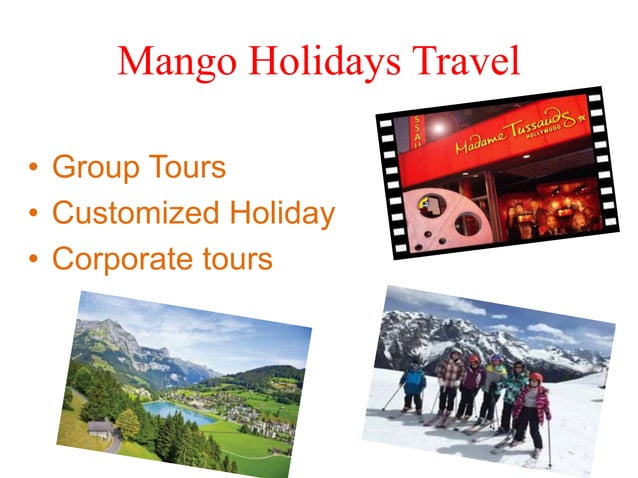 Mango holiday tours and travels | PPT