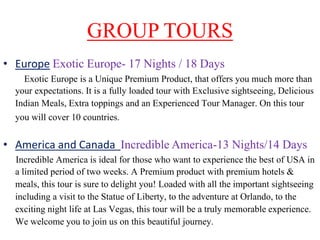 Mango holiday tours and travels | PPT