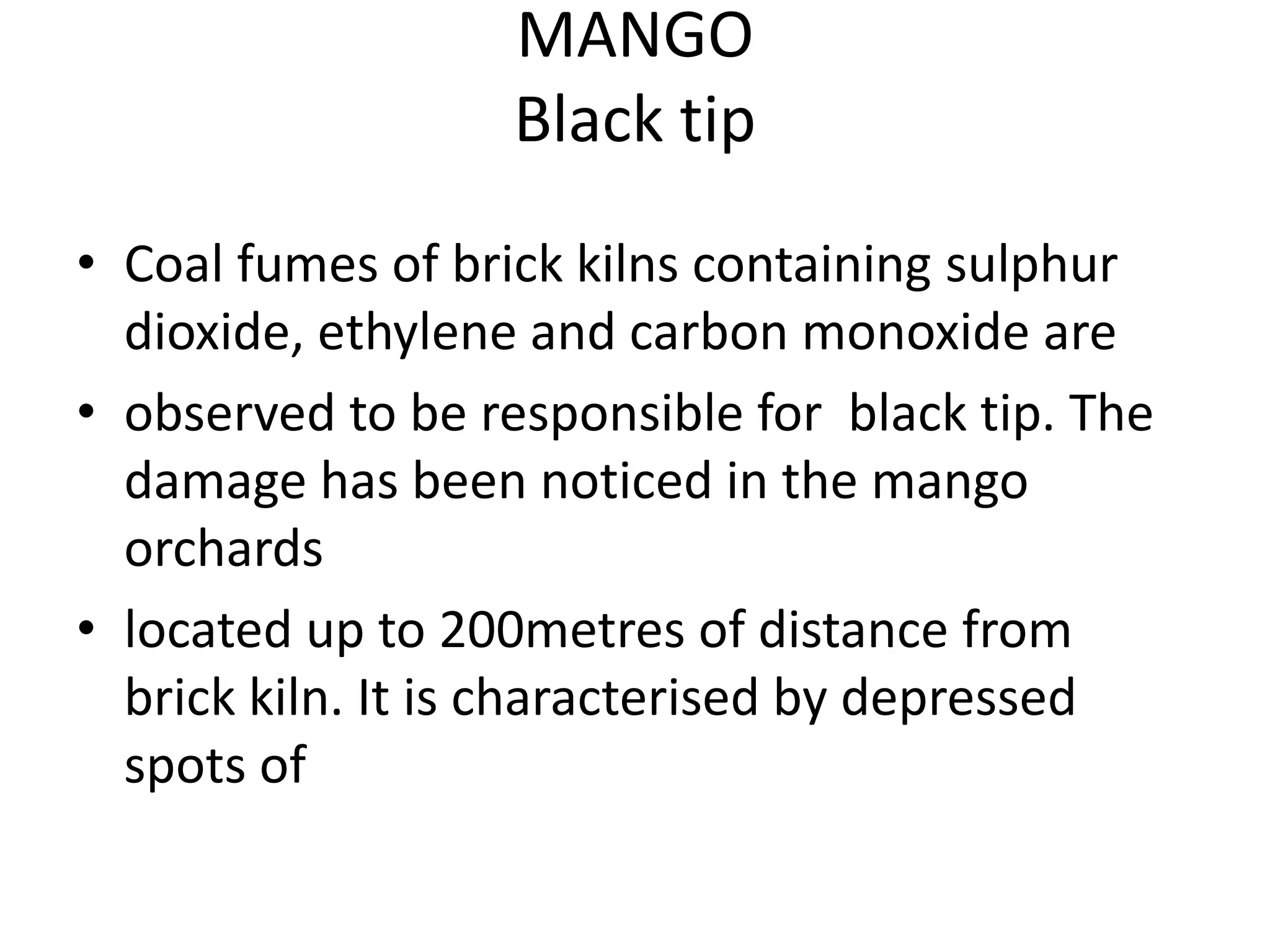 Mango physiological disorders A Lecture By Allah Dad Khan To FFS ...