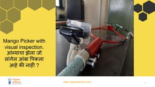 Mango Picker With Visual Inspection | PPT