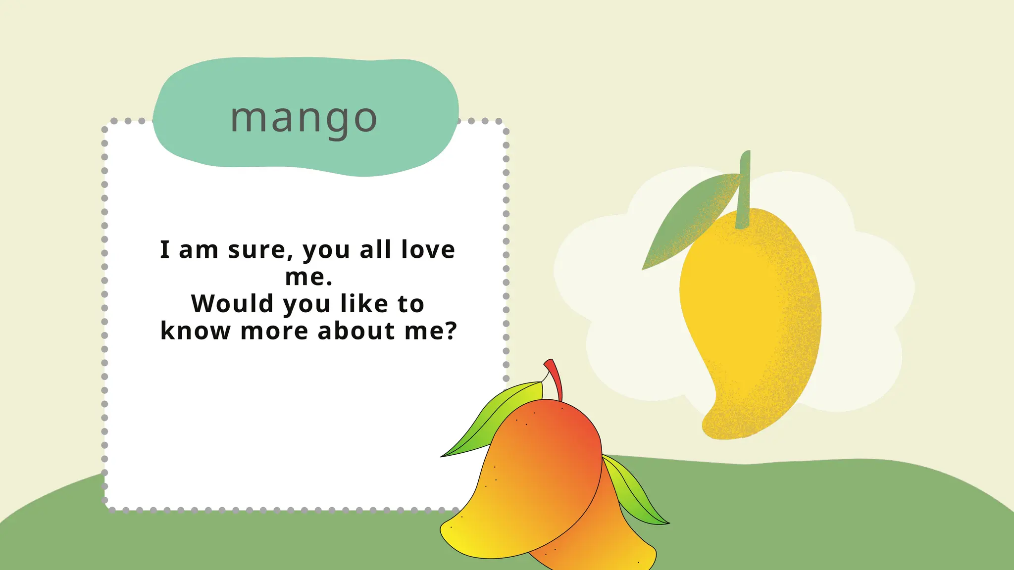 Mango - The king of fruit, Fun facts about mangoes | PPTX