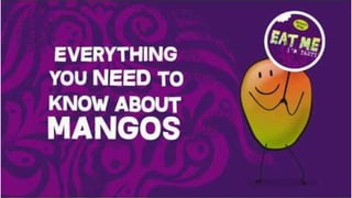Mango - The king of fruit, Fun facts about mangoes | PPT