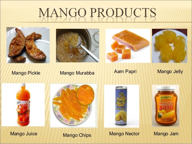 Mango Processing PPT of Pakistan