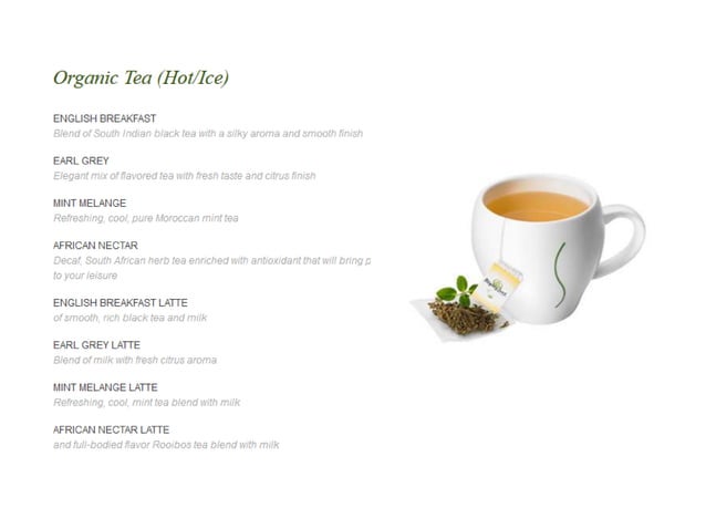 Cafe MangoSix Menu | PPT