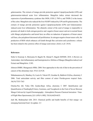 Mango: The king of Fruits and It's Micronutrients | PDF