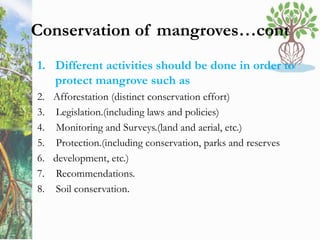 Mangrove | PPTX