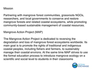 Mangrove Action Project | PPT