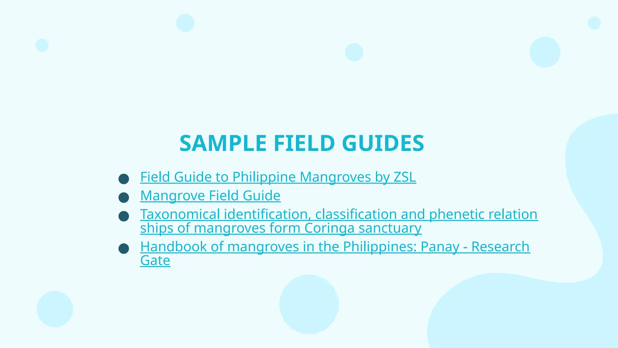 MANGROVE ASSESSMENT METHODS IN THE PHILIPPINES.pptx