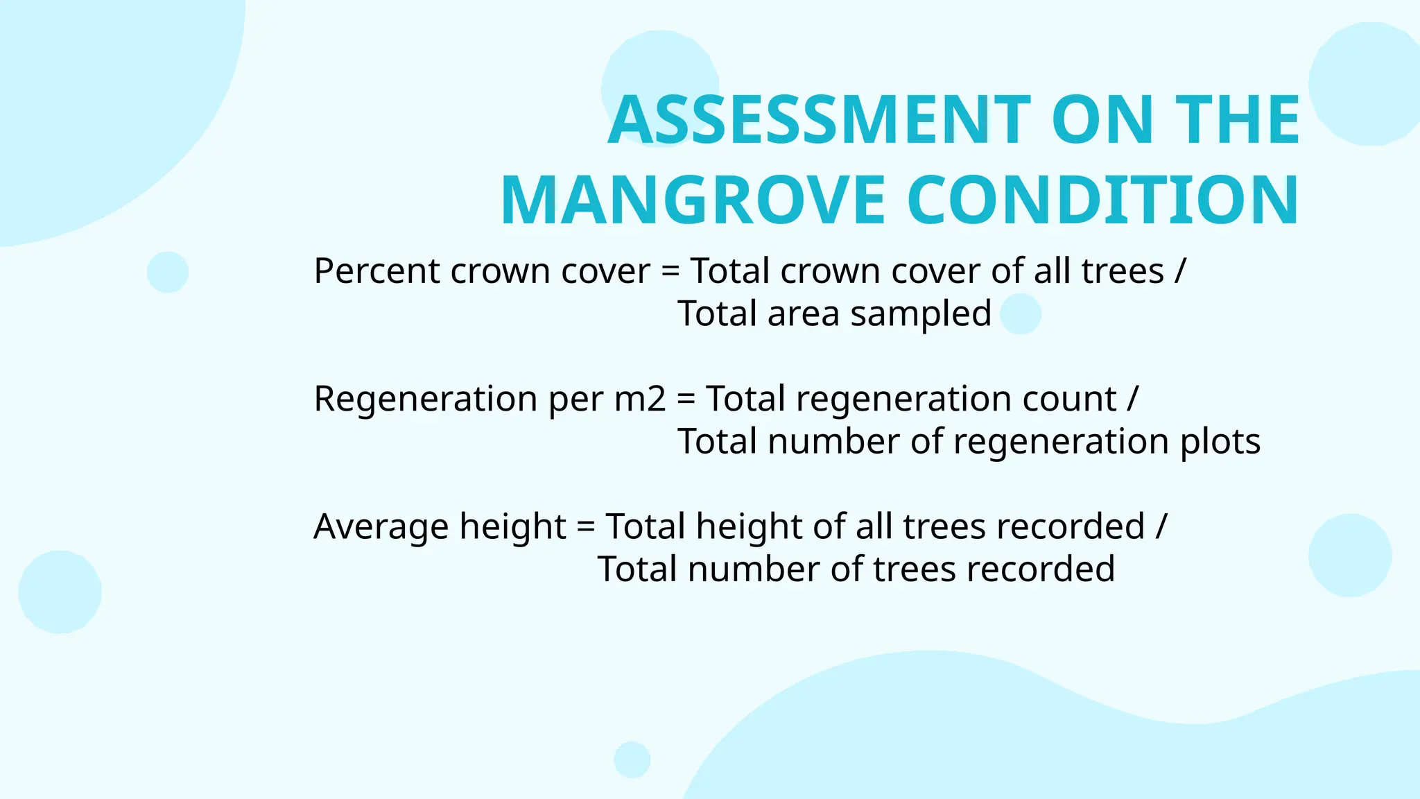 MANGROVE ASSESSMENT METHODS IN THE PHILIPPINES.pptx