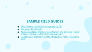 MANGROVE ASSESSMENT METHODS IN THE PHILIPPINES.pptx