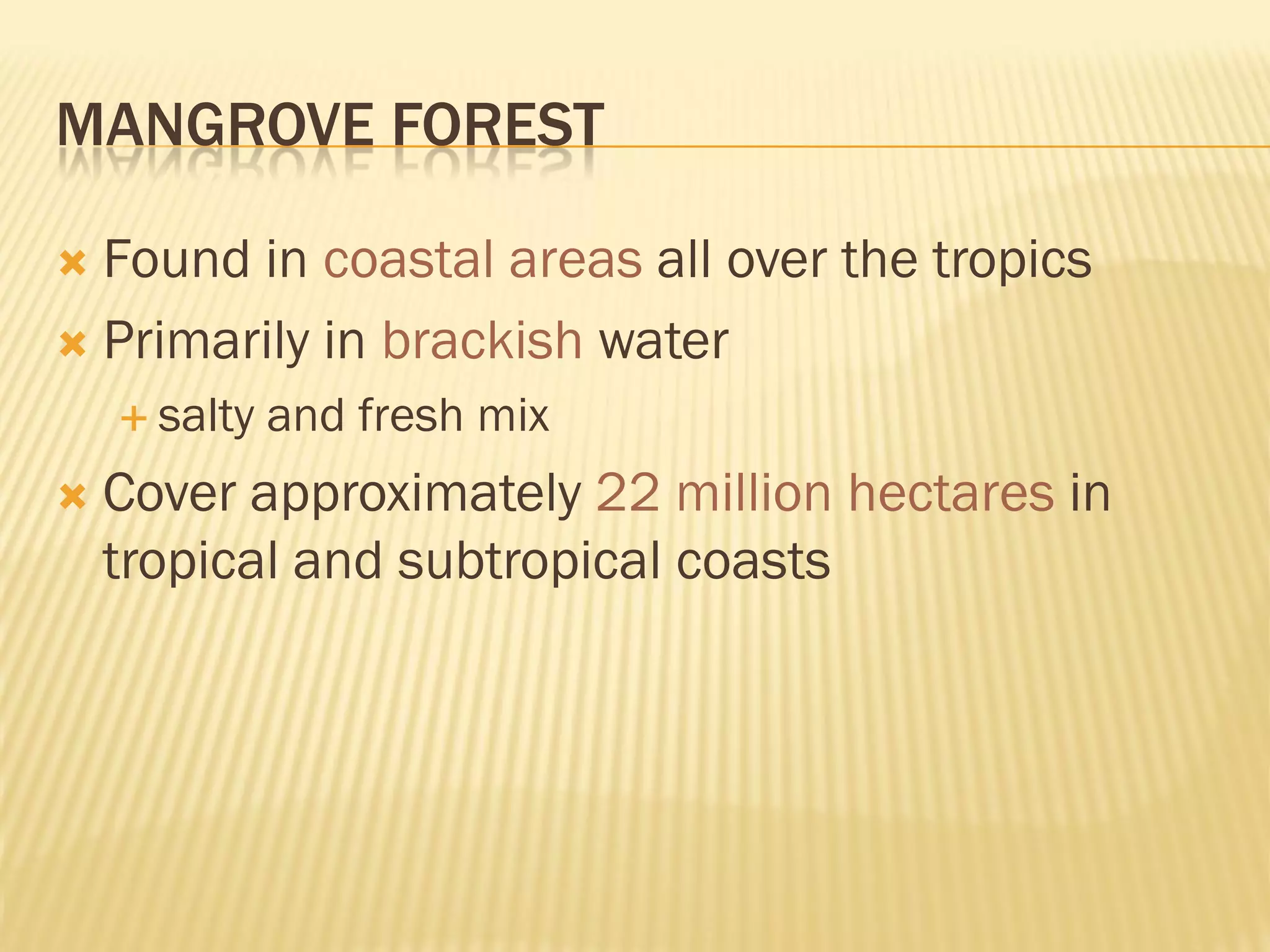 Mangrove ecosystem | PDF