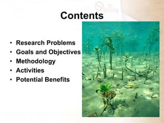 Mangrove ecosystem under pressure by anthropogenic activities: Nitrogen ...