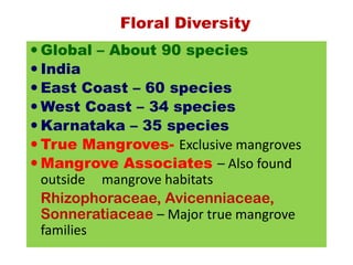 Mangrove flora of karnataka | PPSX
