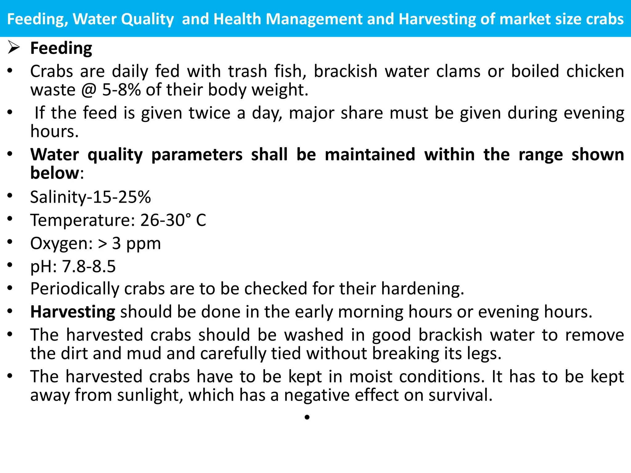 Mangrove Mud Crab Farming | PPTX