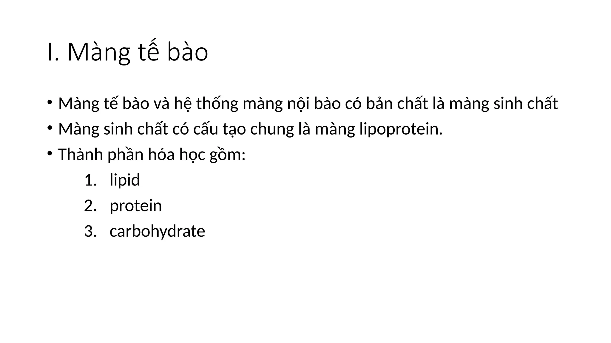 Mang te bao, te bao chat va cac bao quan | PPTX