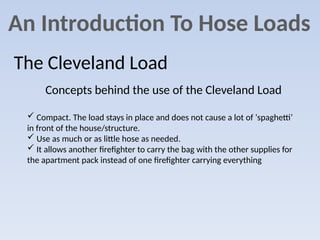 MANGUERAS contra incendios THE CLEVELAND LOAD.pptx