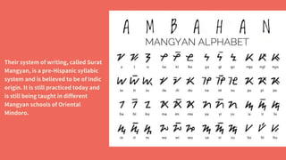 Philippine indigenous community MANGYAN .pdf