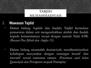 Manhaj-Tarjih-Muhammadiyah untuk tingkat menengah | PPTX