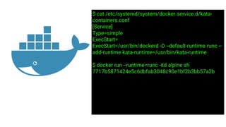 Whats New with Kata Containers | PPT