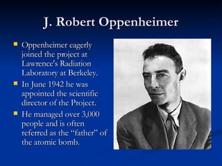 Manhattan Project Powerpoint | PPT