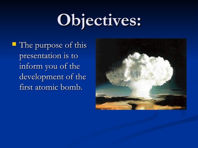 Manhattan Project Powerpoint | PPT