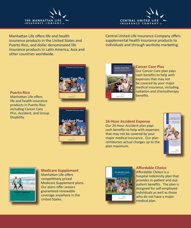 Manhattan company brochure | PDF | Life Insurance | Insurance