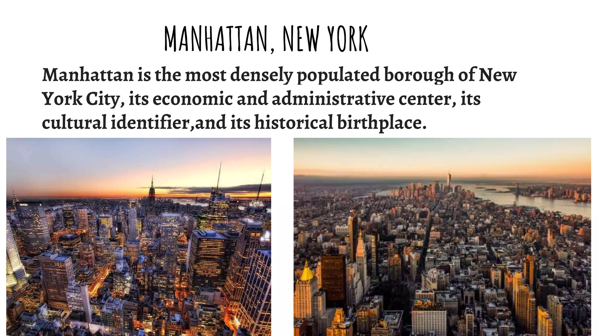 Manhattan, new york | PPT