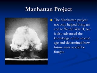 Manhattan Project | PPT