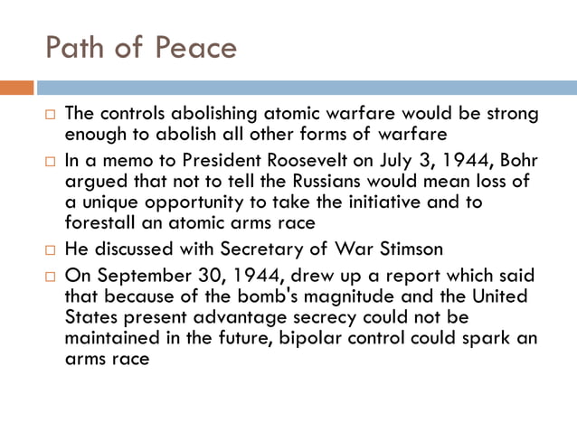 Science and Ethics: The Manhattan Project during World War II | PPT