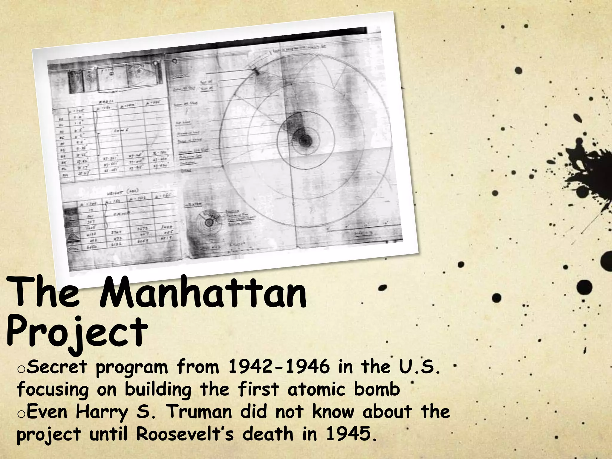 Manhattan Project | PPTX