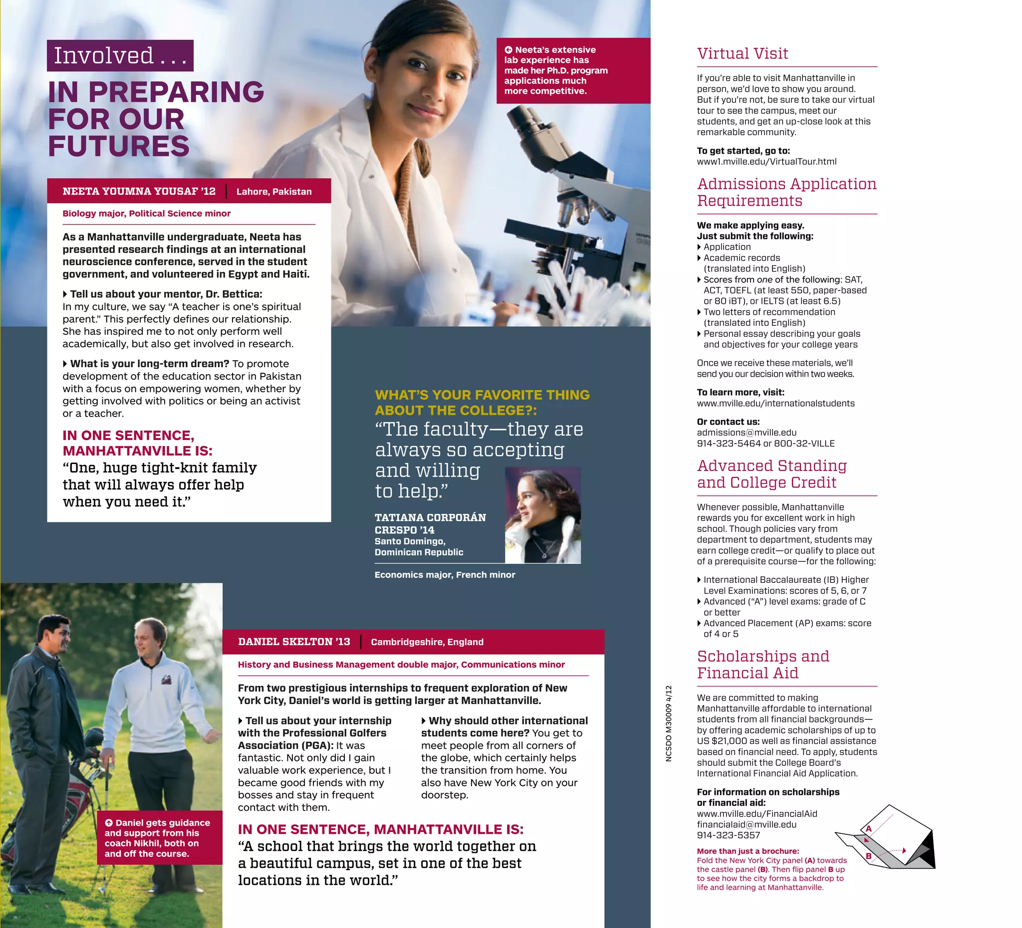 Manhattanville college brochure | PDF