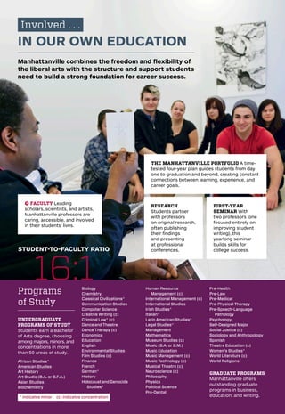 Manhattanville college brochure | PDF