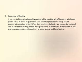 What are the methods of FRP manufacturing? | PPTX