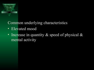 Mania | PPT