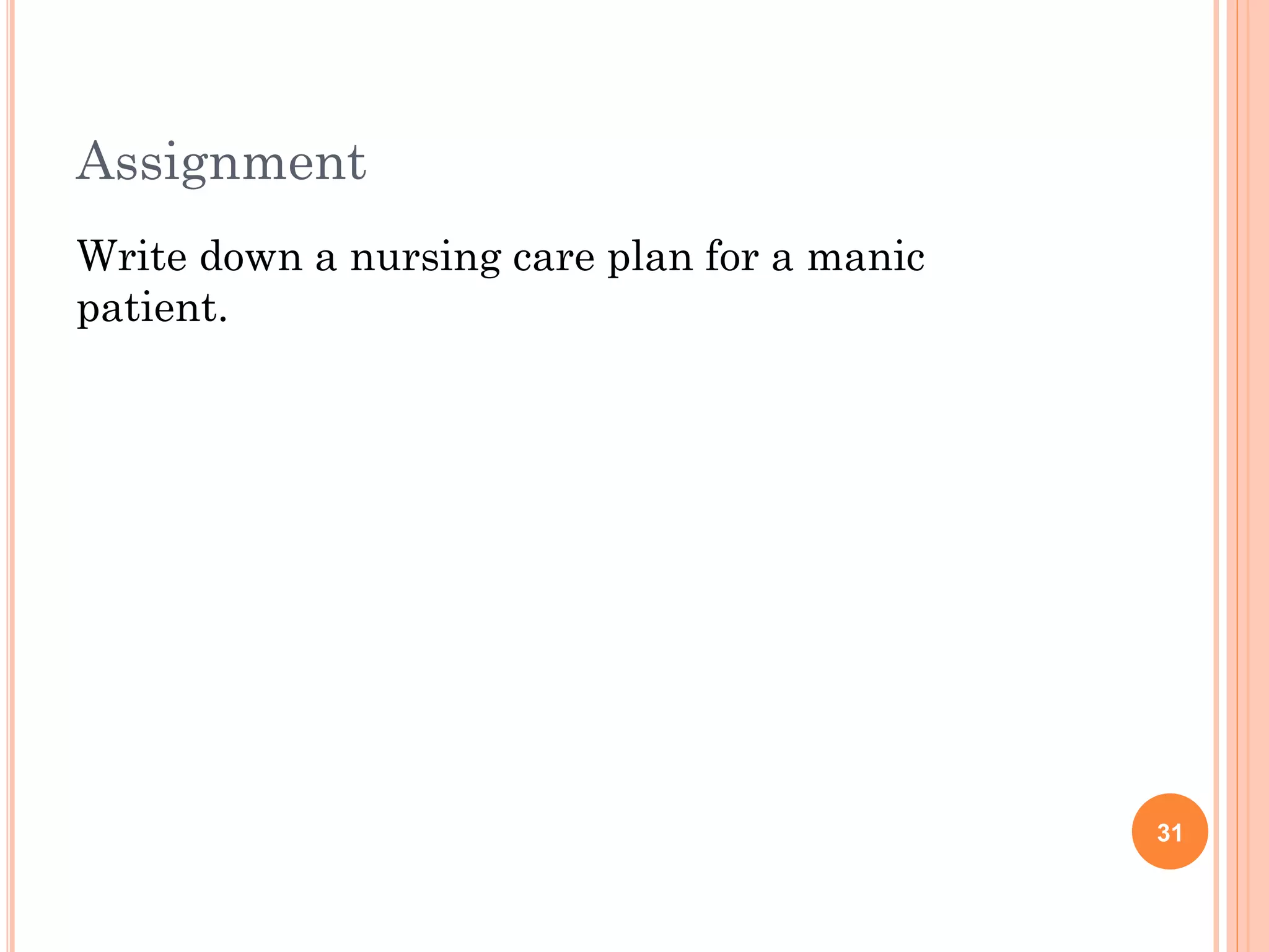 Mania. bipolar disorder. manic disorder | PPTX