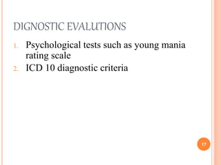 Mania. bipolar disorder. manic disorder | PPTX
